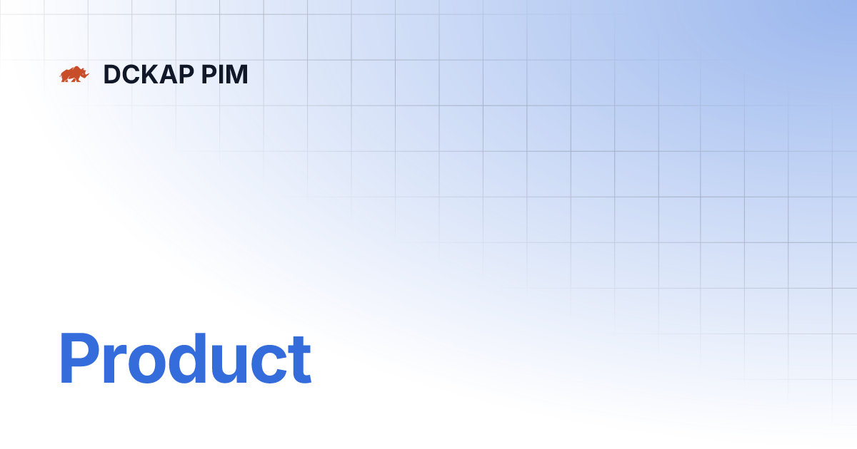 Product | DCKAP PIM